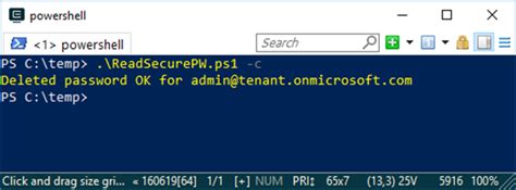 save encrypted passwords to registry for powershell spjeff