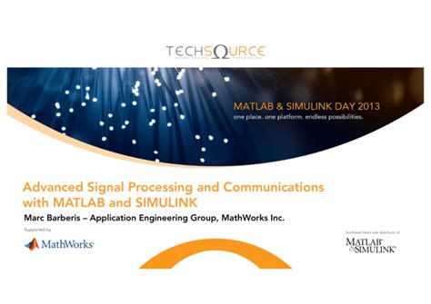 advanced signal processing and communications