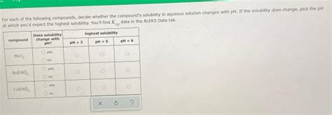 Solved For Each Of The Following Compounds Decide Whether