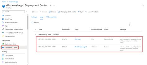 how to solve azure web app deployment unauthorized code 401 stack