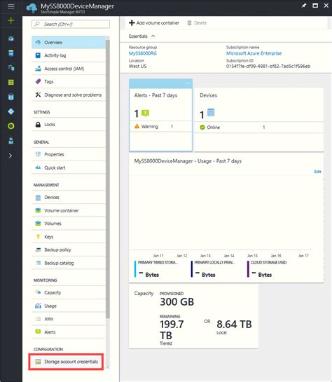 deploy your storsimple 8000 series device in azure portal