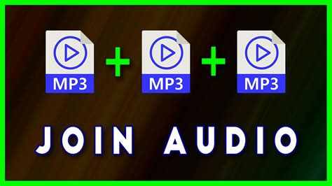 how to join merge multiple audio files into one 2022 youtube