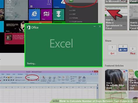 how to calculate number of days between two dates in excel