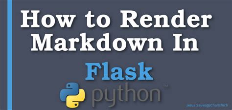 flask markdown