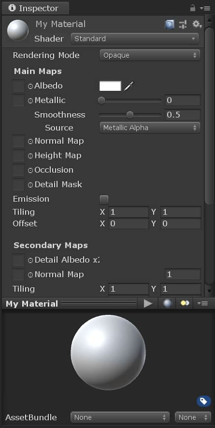unity materials and shaders javatpoint