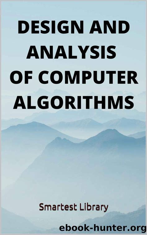 design and analysis of computer algorithms by library smartest free