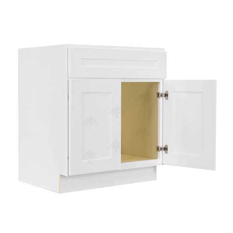 Newport Shaker Sink Base Cabinet W30 H34 5 D24 Cabinets Asap