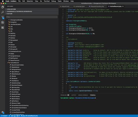 vscode outline r vscode