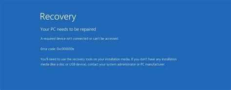how to fix error code 0xc000000e in windows 10 devsjournal