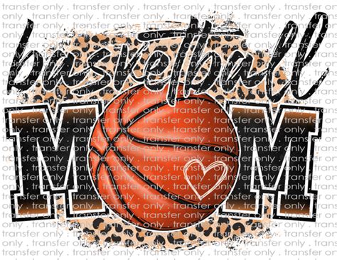 Basketball Mom Waterslide Sublimation Transfers Crafty Bucks