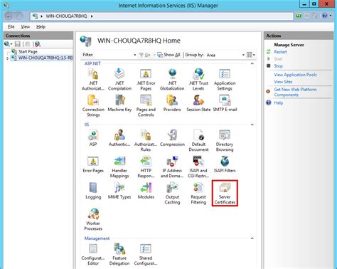 configure ssl on iis for privileged identity hosts