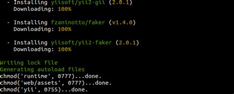 php install extension using composer in yii2 0 stack overflow