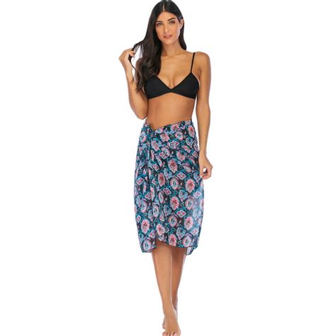 Sayfut Womens Swimsuit Sarong Summer Beach Wrap Skirt Swimsuit Bathing