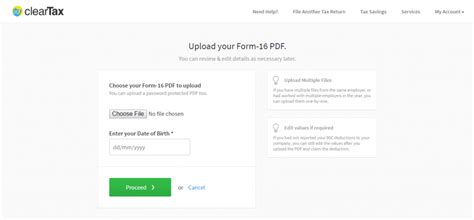 e filing with multiple form 16 on cleartax