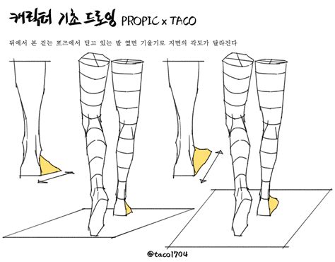 타코작가 On X 드로잉 강좌 강좌 인체
