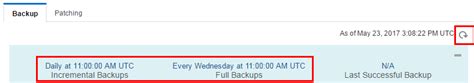 backing up and restoring an oracle java cloud service instance