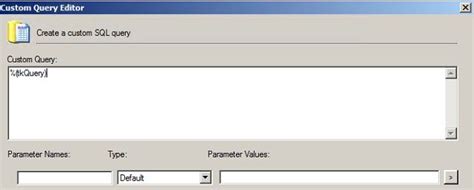 use token to build sql query not parameters for custom query activity