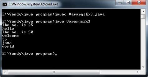 introduction to varargs variable arguments in java