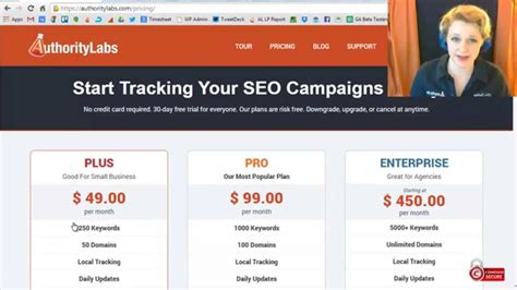 authoritylabs overview get started by adding first domains and keywords