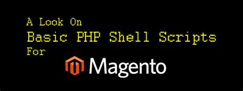 how to use php shell scripts to run common magento functions