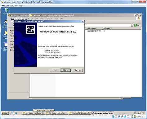 installing sql server express 2008 on windows server 2003 · james skemp