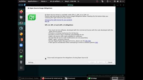 how to install qt in linux youtube