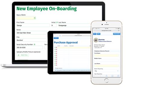simple mobile form builder frevvo