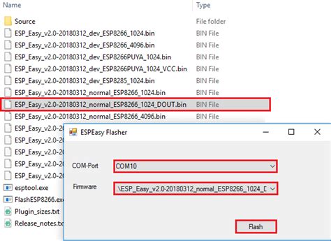 control sonoff basic switch with esp easy firmware and node red