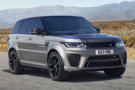 land rover debütiert 2021 range rover sport svr carbon edition