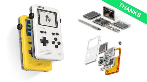 gameshell open source retro gaming and stem portable console project