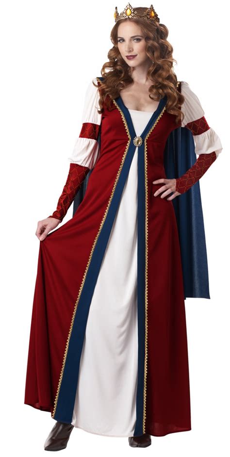 Size Medium 01202 Maid Marian Renaissance Queen Adult Costume