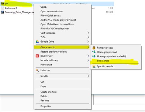 help request correctly setting up smb server for windows 10