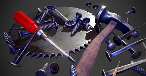 Mini Pack Old Tools 3d 기타 도구 Unity Asset Store