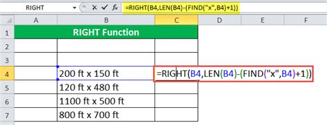 right function in excel formula example how to use right in excel