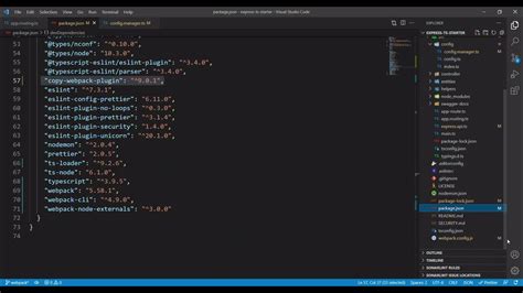 how to convert express typescript project to js using webpack and