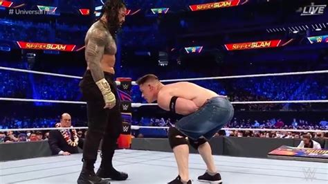 Wwe Summerslam 2021 Roman Reigns Vs John Cena Universal