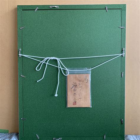 35％割引ブルー系注目の福袋をピックアップ！ 藤田吉香 「馬」 水彩画 絵画 タペストリ 美術品ブルー系 Ota On Arena Ne Jp