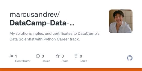 github marcusandrev datacamp data scientist with python career track