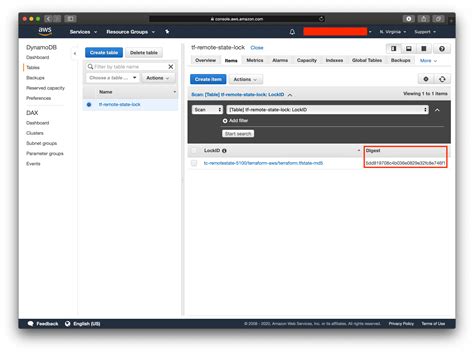 how to configure terraform aws backend with s3 and dynamodb table