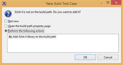 error running java unit test don t manage to import