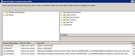 sql server ssis redirect invalid dates to error log table stack