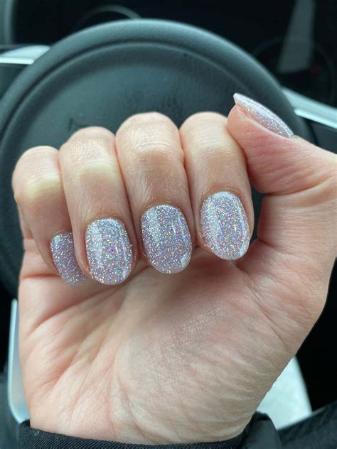 Silver Sparkly Glitter Nails Vibrant Guide