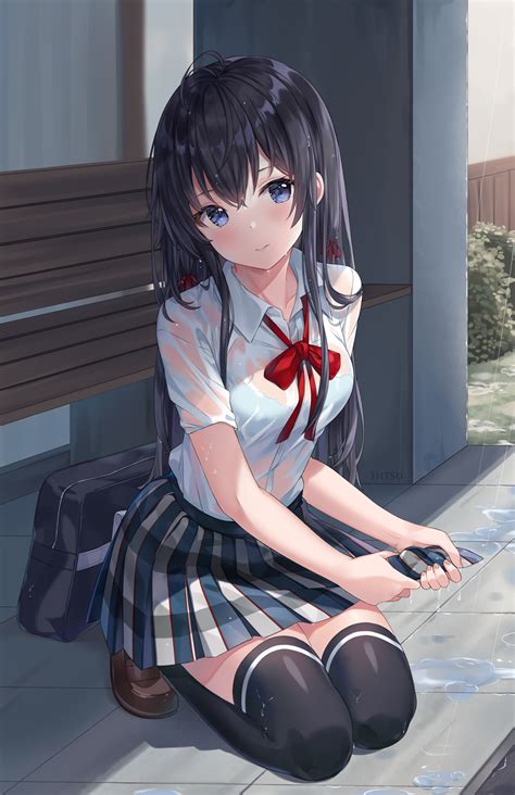 Papel De Parede Anime Meninas Anime Arte Digital Obra De Arte 2d