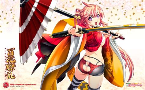 Hyakka Ryouran Samurai Girls Luscious Hentai Manga And Porn