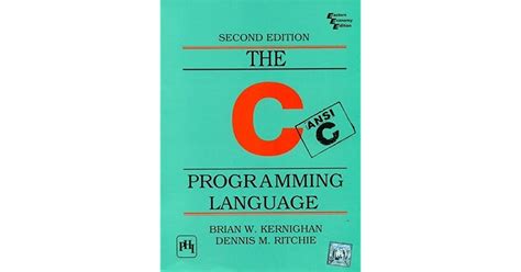 the c programming language by brian w kernighan