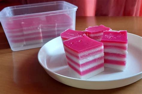 4 Resepi Kuih Lapis Nak Mudah Guna Sukatan Cawan