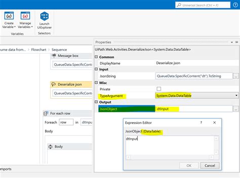 how to extract the data from json to excel datatable help uipath