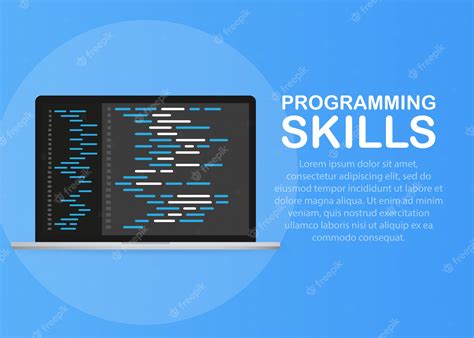 Premium Vector Software Development Programming Coding Vector Concept