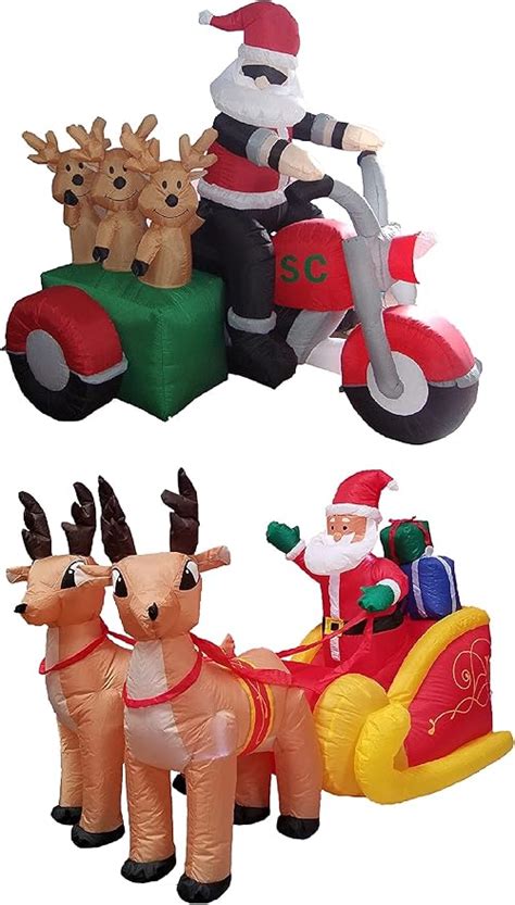 Two Christmas Party Decorations Bundle Includes 5 Foot