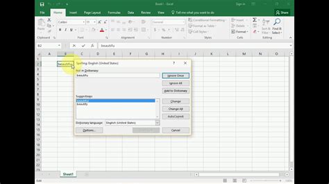 shortcut key for spell check in excel 2010 spelol